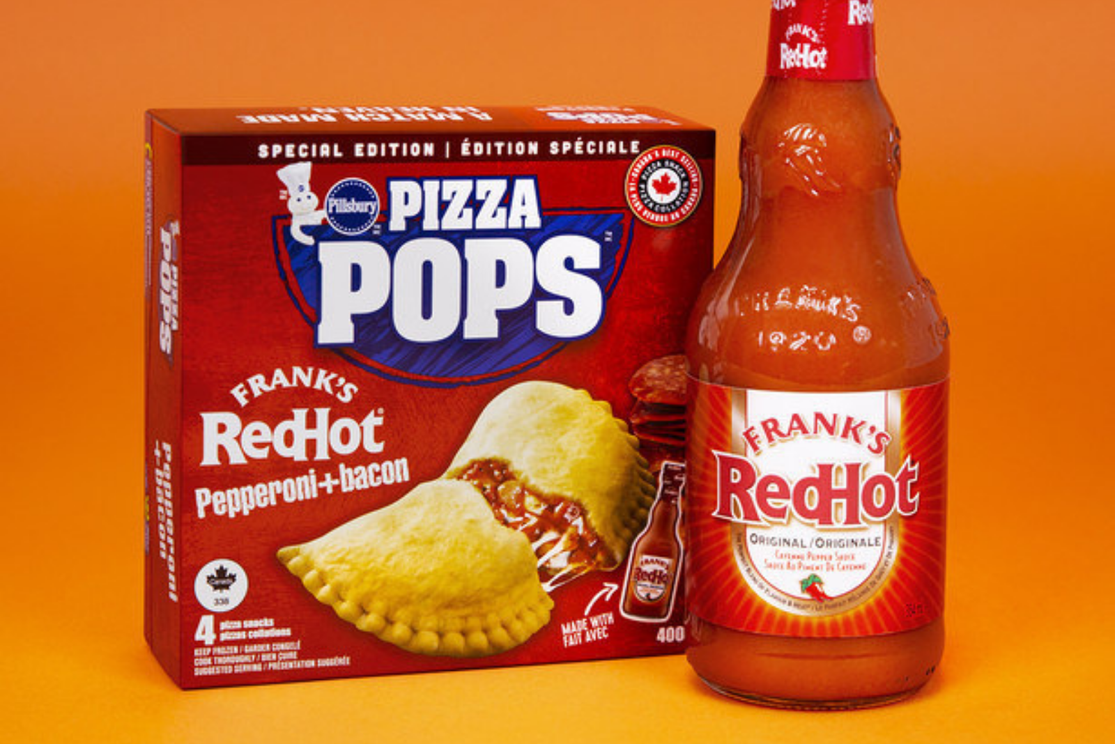 Pillsbury Canada and Frank's RedHot team up on hot sauce-flavored Pizza ...