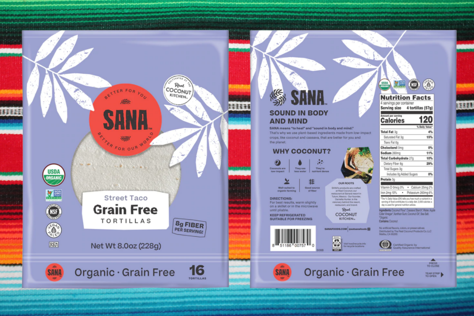 Sana Foods introduces first-ever certified organic, grain- and gluten ...