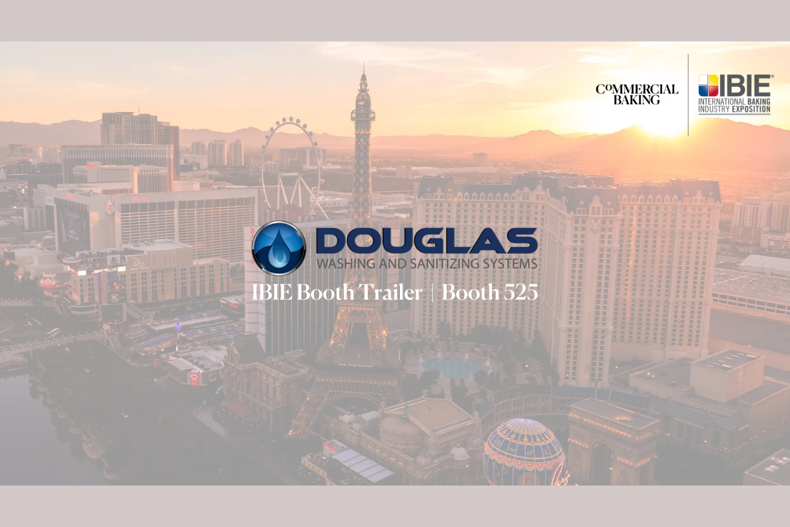 IBIE Booth Trailer | Douglas Machines Corp | Booth 525 - Commercial Baking