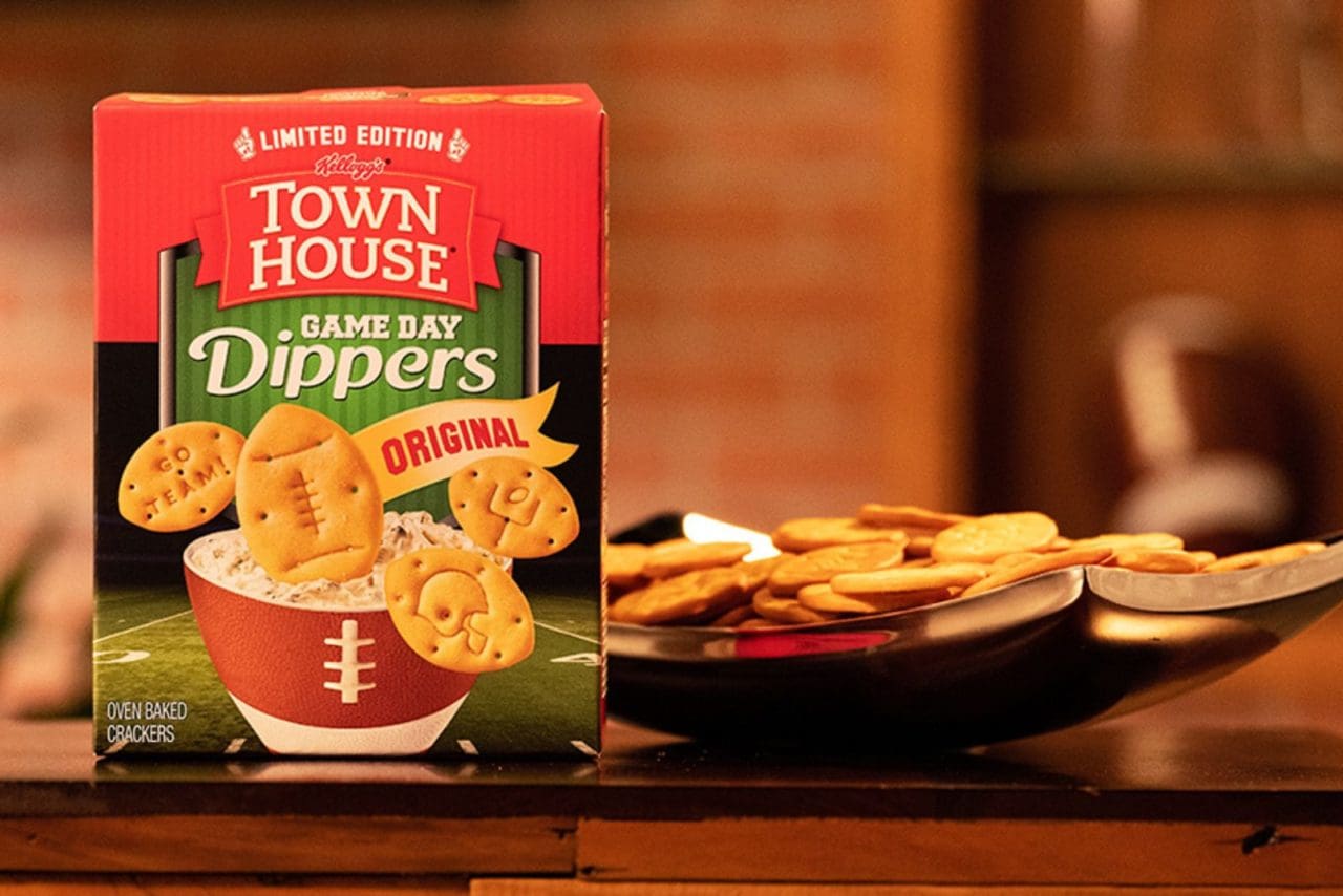 Kellogg’s Crackers brand Town House debuts football-shaped Game Day ...