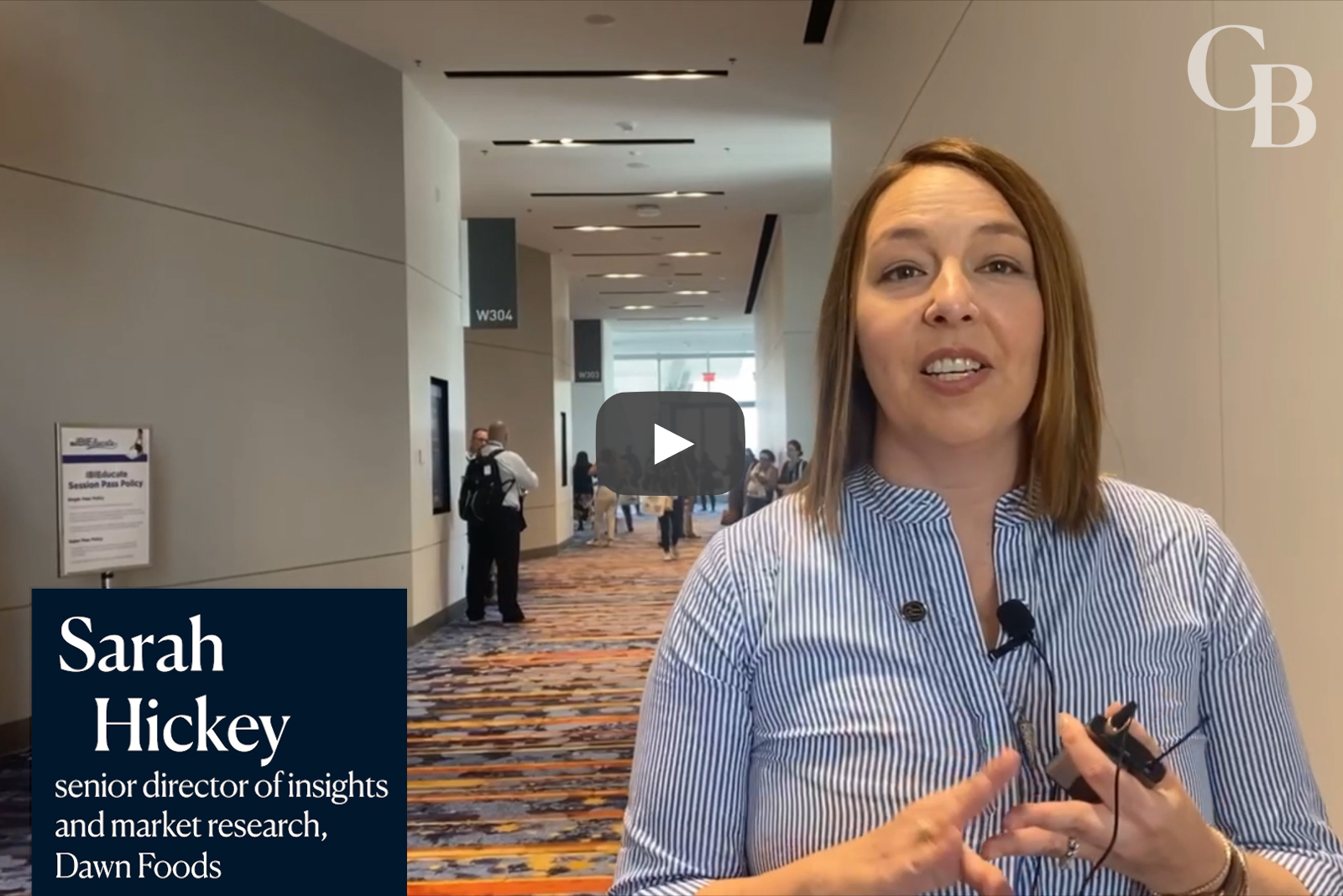 Sarah Hickey, Dawn Foods' senior director of insights and market ...