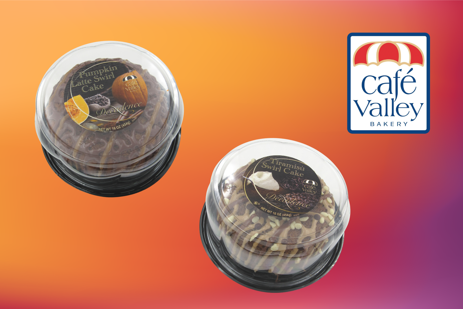 Café Valley Bakery expands flavors of Decadent Swirled Bundt Cakes ...