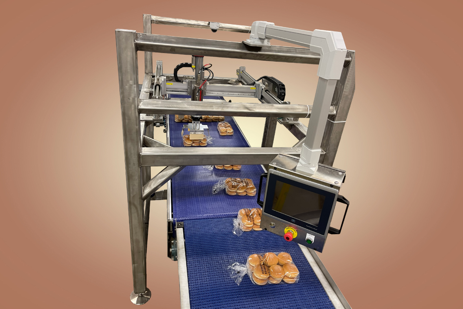 LeMatic mechanical former and loader - Commercial Baking