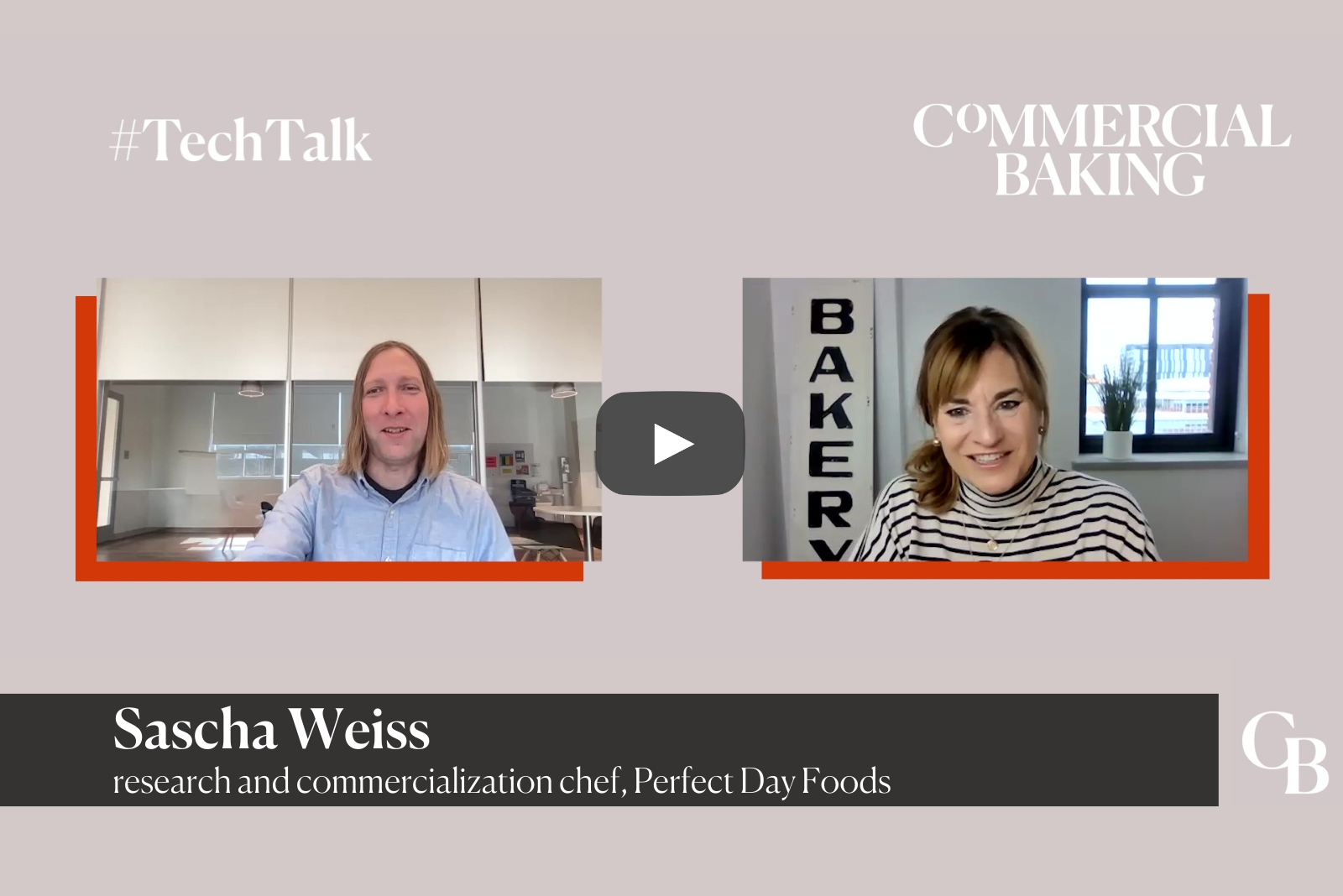 TechTalk with Sascha Weiss, Perfect Day - Commercial Baking