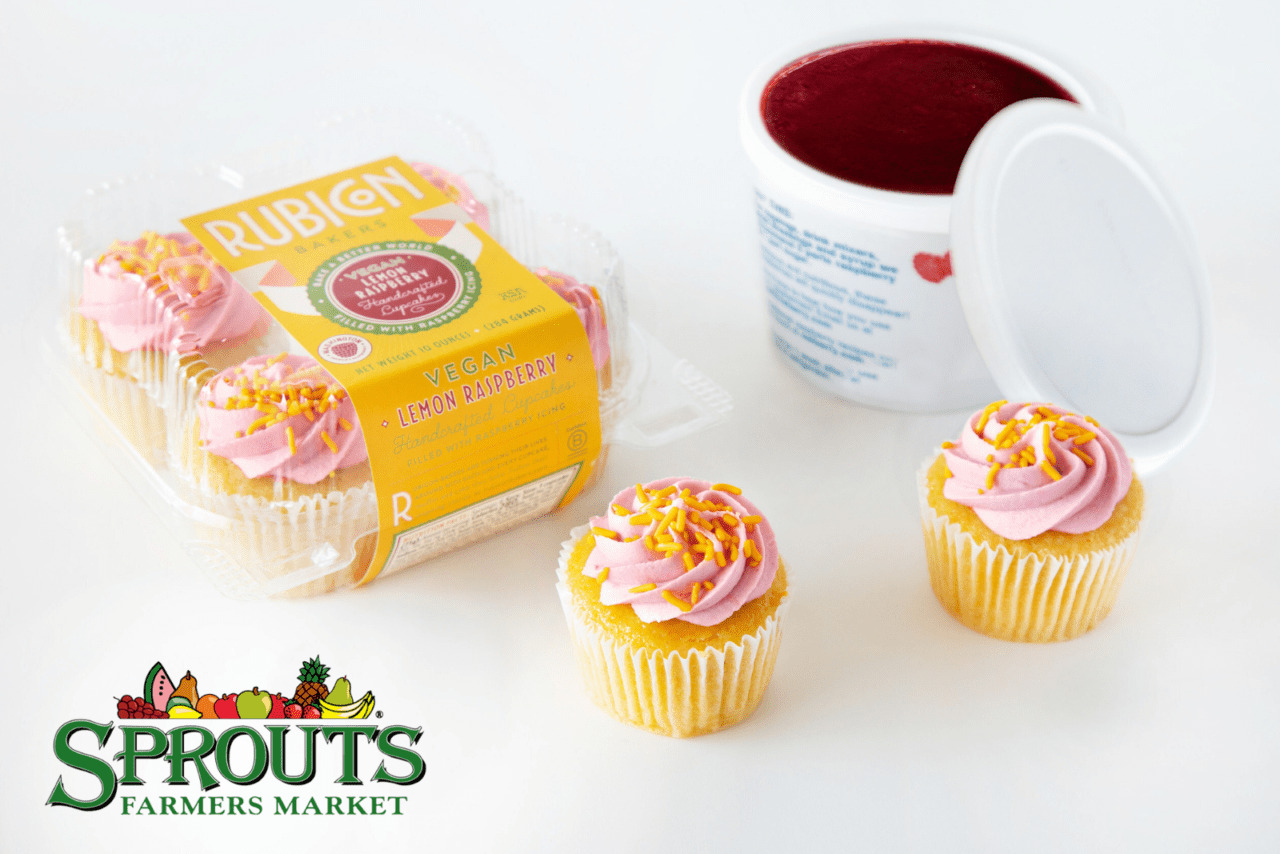 Rubicon Bakers vegan cupcakes available in Sprouts Farmers Market ...