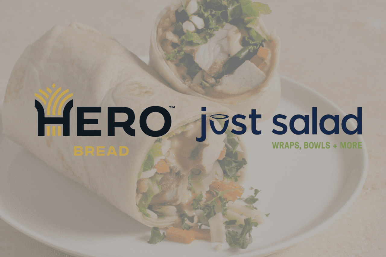 Hero Bread teams with Just Salad on new wrap menu - Commercial Baking