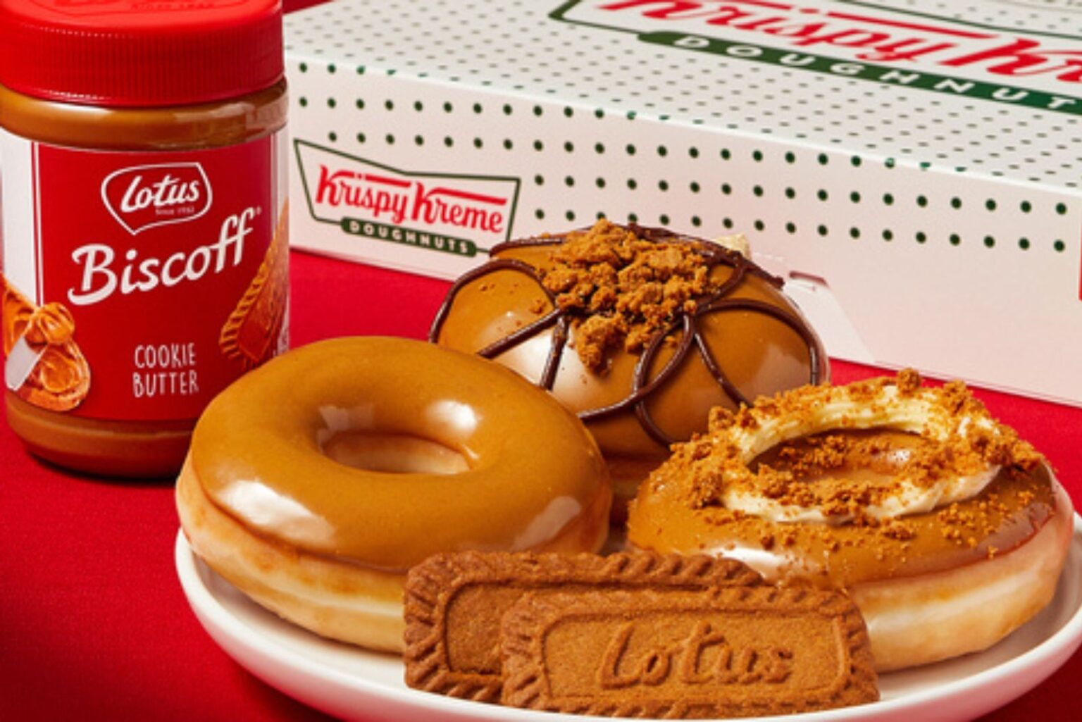 Krispy Kreme introduces Lotus Biscoff Cookie-inspired donuts ...