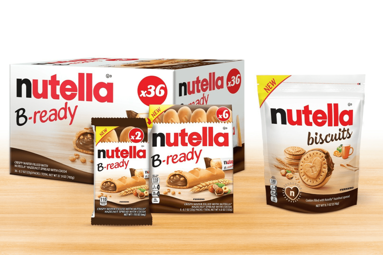 Two new Nutella snacks hit the US - Commercial Baking