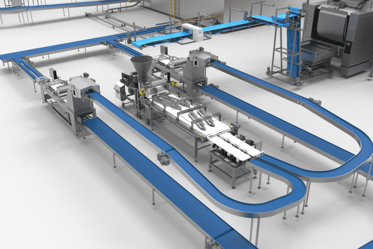AMF Bakery Systems’ advanced bread makeup system - Commercial Baking
