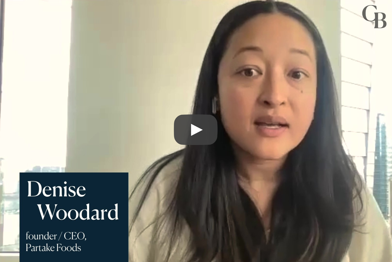 Denise Woodard, founder and CEO of Partake Foods, on building a ...