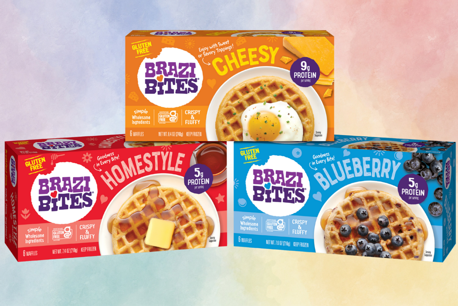 Brazi Bites debuts savory and sweet gluten-free waffle flavors ...