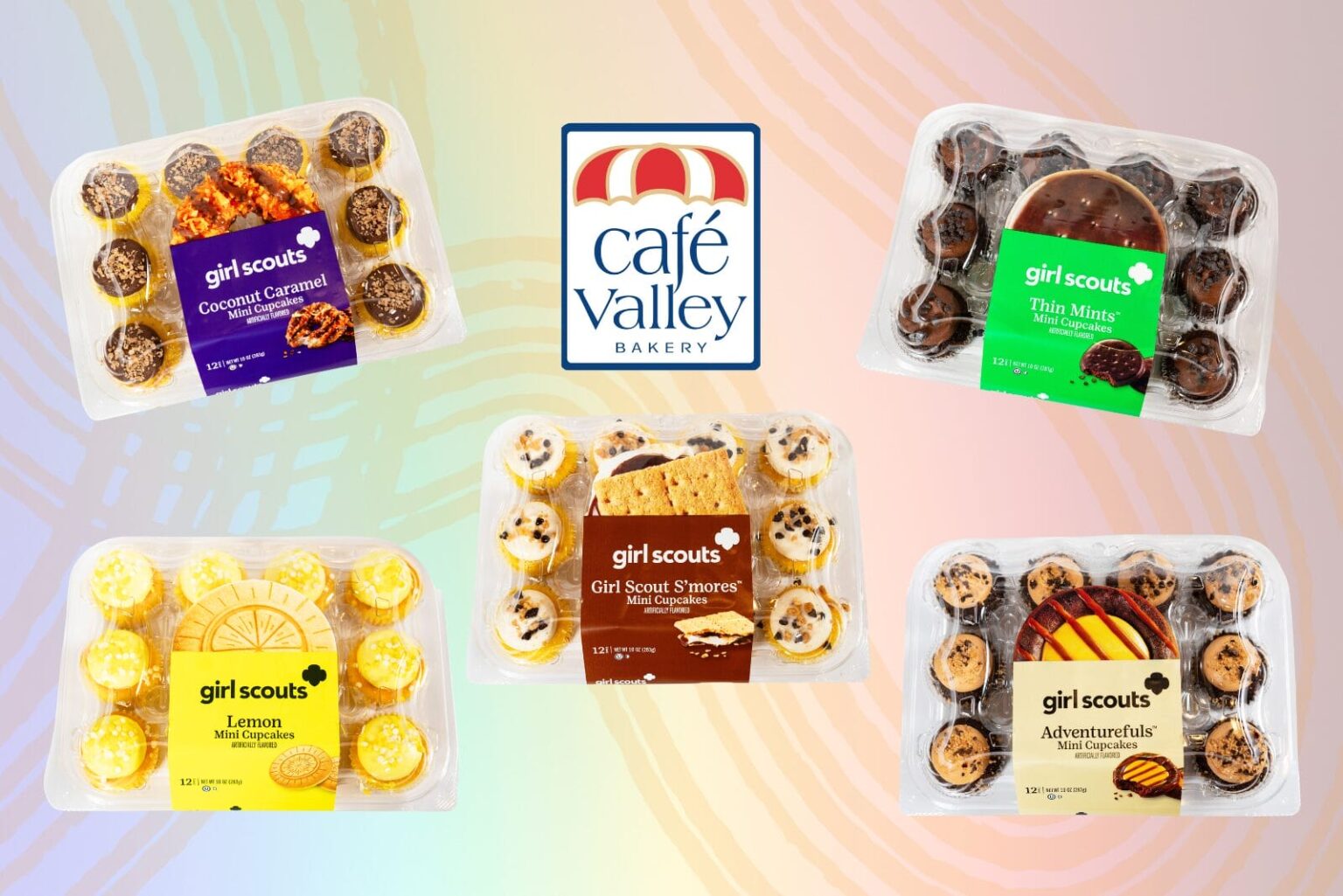 Café Valley releases Girl Scout Cookie-inspired cupcakes - Commercial ...