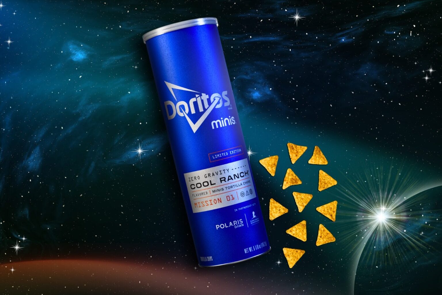Doritos lifts off with made-for-space chip - Commercial Baking