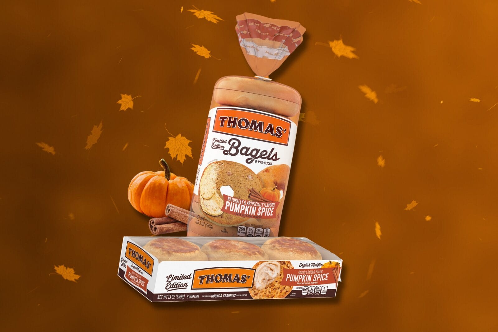 Thomas’ seasonal pumpkin products return to shelves - Commercial Baking