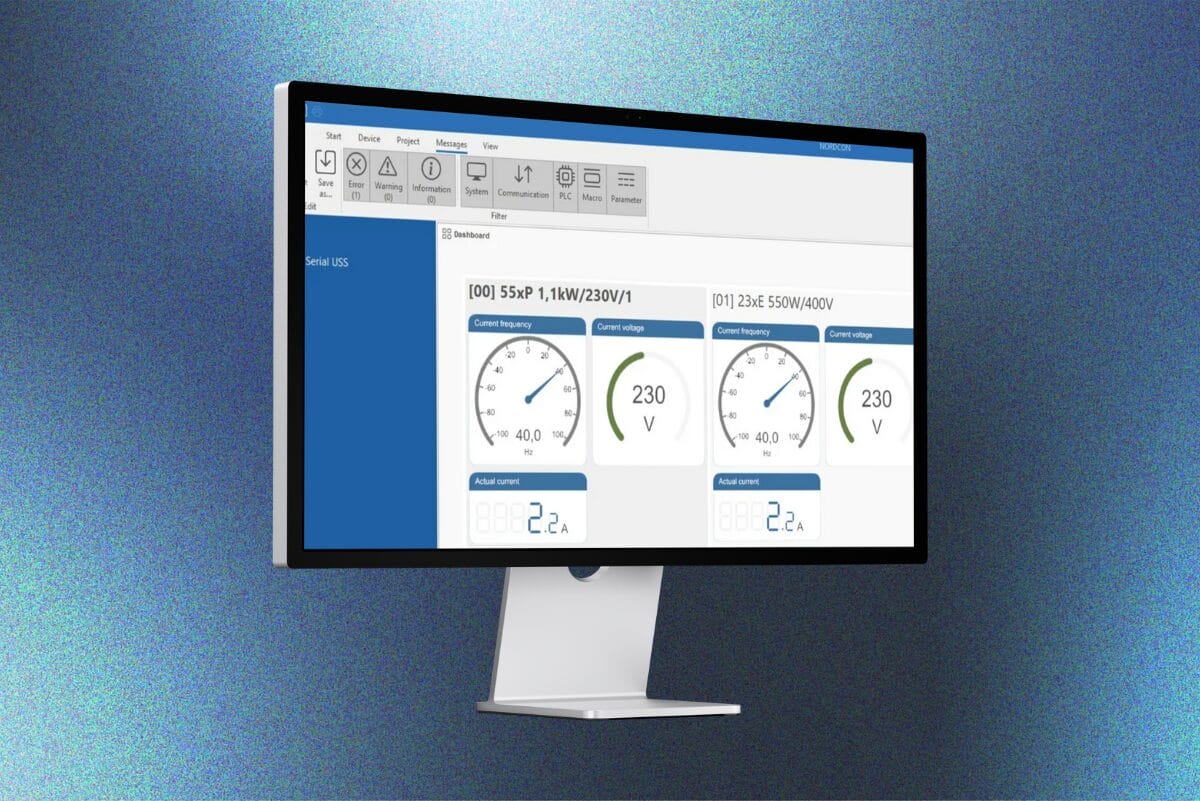 Enhanced electronic drive software - Commercial Baking