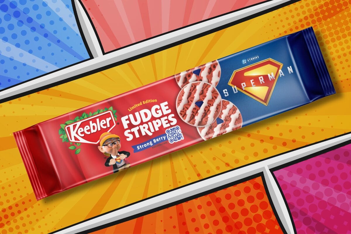 Keebler reaches new heights with Superman Fudge Stripes - Commercial Baking