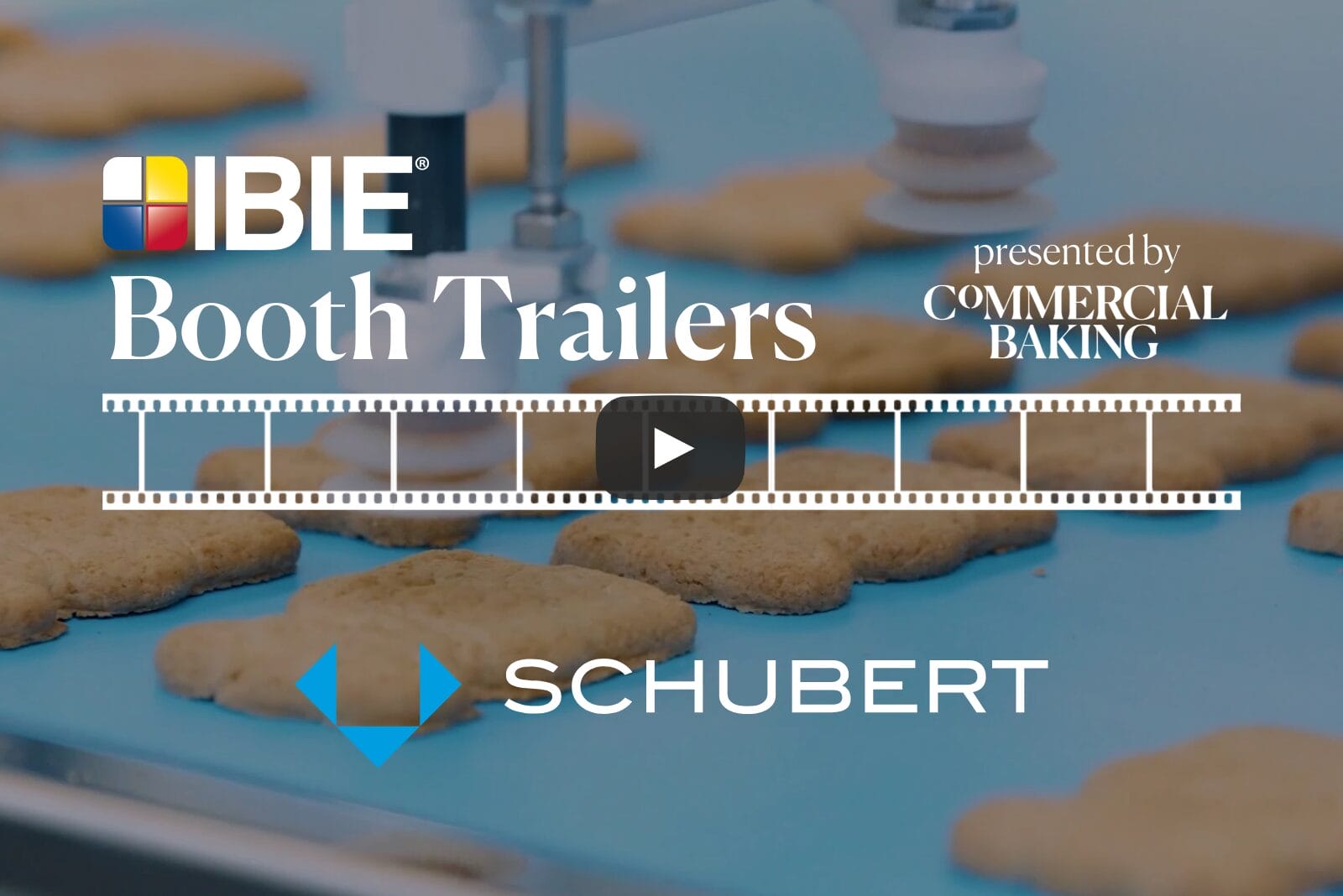Schubert North America | IBIE Booth Trailer | Booth 201 - Commercial Baking