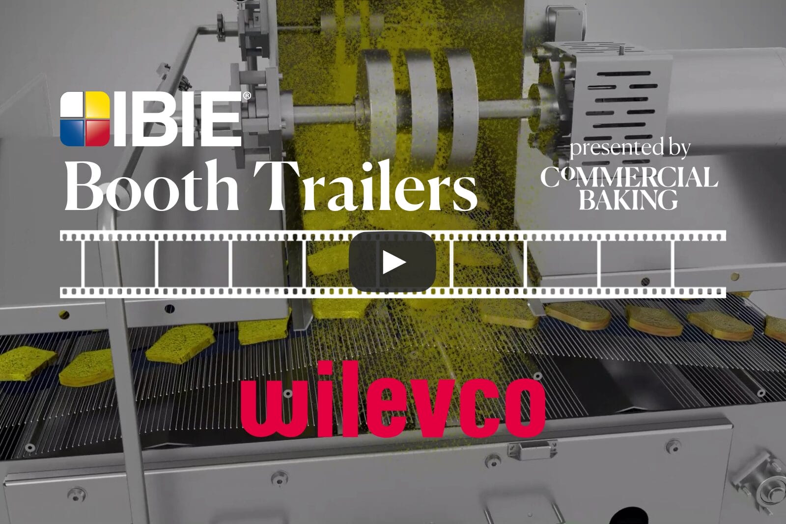 Wilevco | IBIE Booth Trailer | Booth 3015 - Commercial Baking