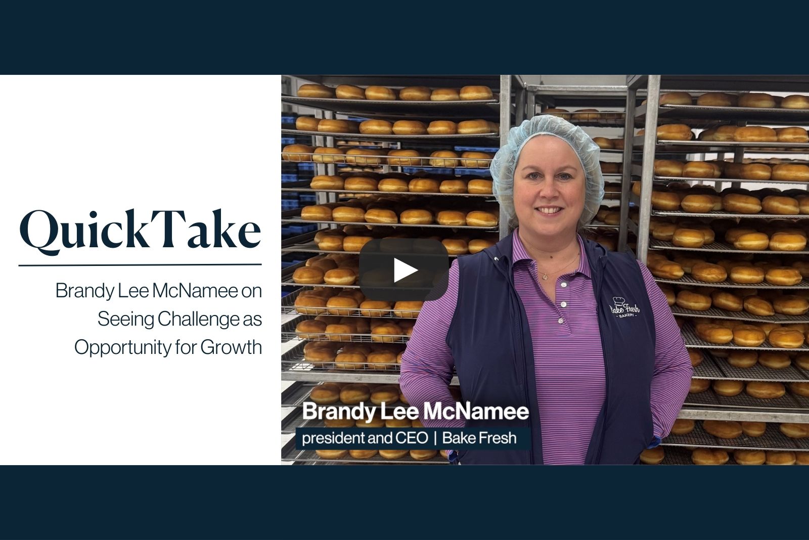 Brandy Lee McNamee, Bake Fresh, on seeing challenge as opportunity for ...
